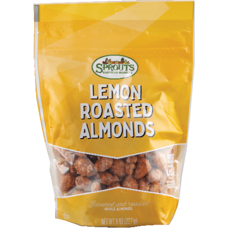 Sprouts Lemon Roasted Almonds (8 oz) - Instacart