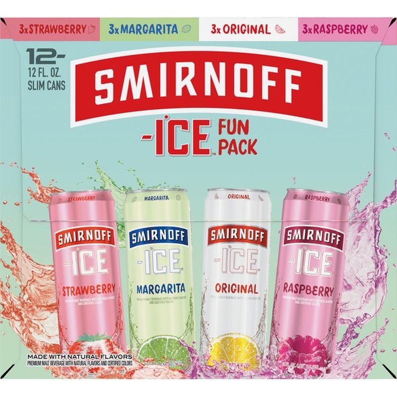 Smirnoff Beer, Variety, Fun Pack (12 fl oz) - Instacart