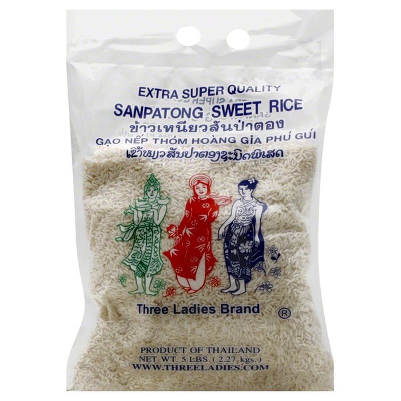 Three Ladies Rice, Sanpatong Sweet (5 lb) - Instacart