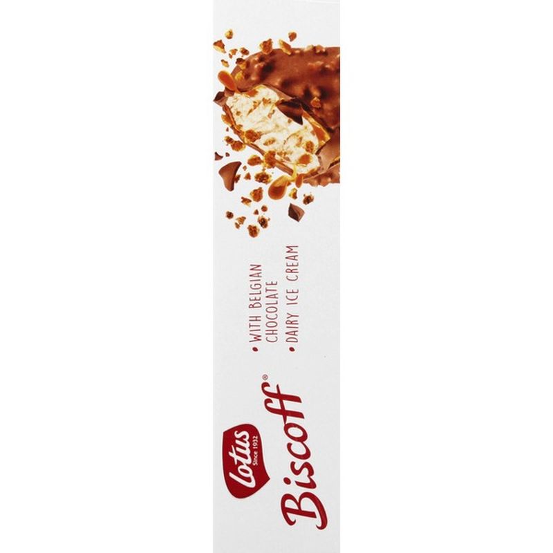 Lotus Ice Cream Bars, Biscoff (3 each) - Instacart