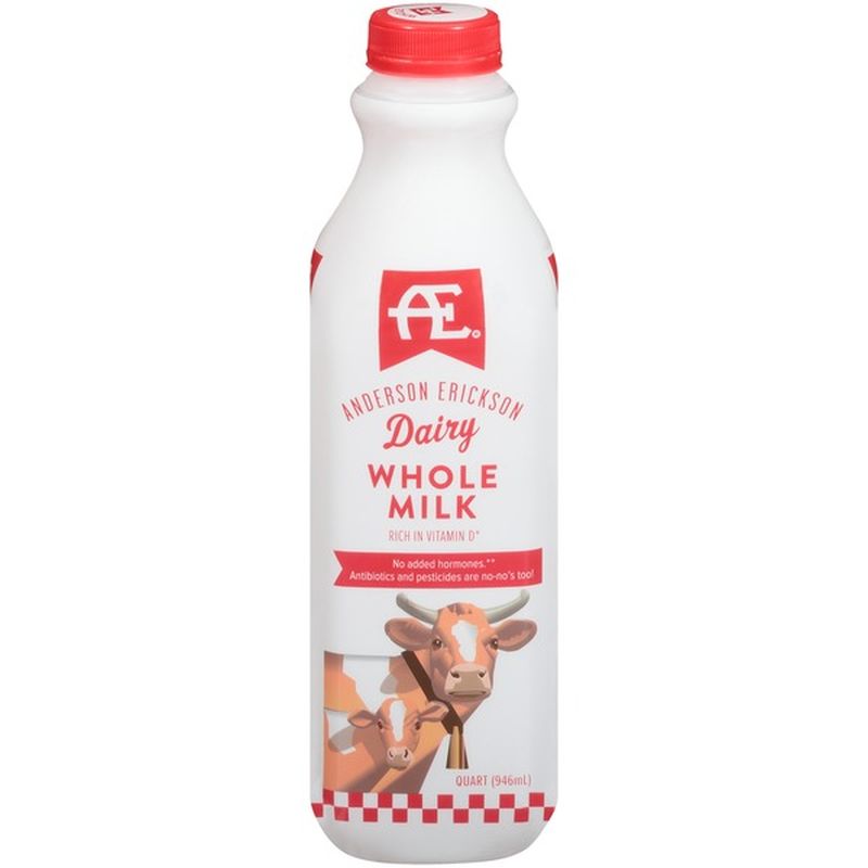 AE Dairy Whole Milk (1 qt) - Instacart