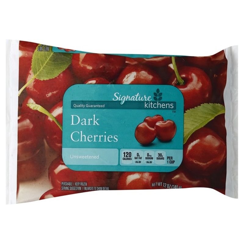 Signature Select Dark Sweet Cherries Pitted (12 oz) - Instacart