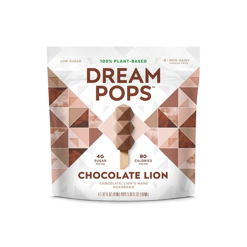 Dream Pops Chocolate Lion 4pk (5.68 fl oz) - Instacart
