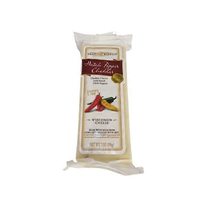 Great Midwest Hatch Pepper Cheddar With Hatch Chile Peppers Wisconsin ...