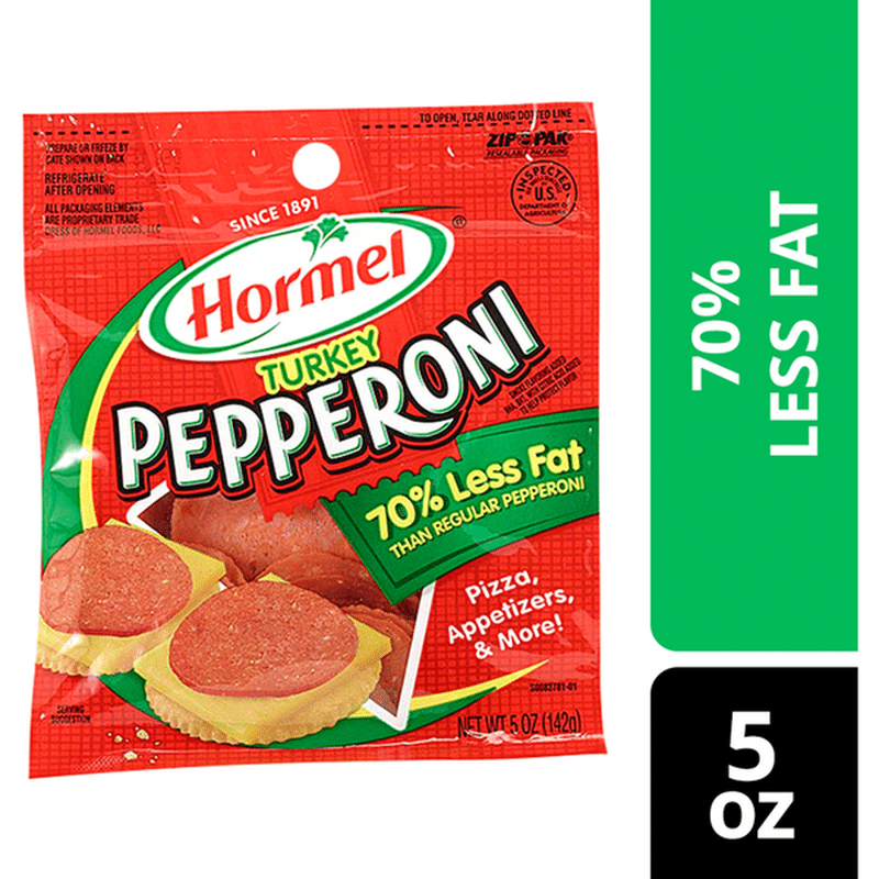 Hormel Turkey Pepperoni (5 oz) - Instacart