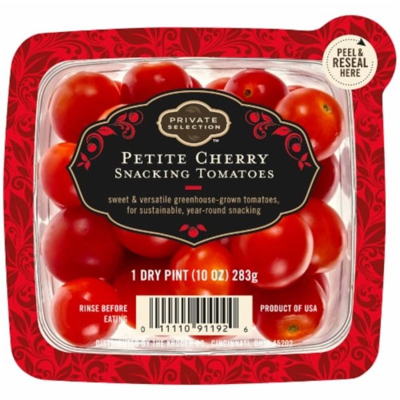 Private Selection Petite Cherry Snacking Tomatoes (10 oz container ...