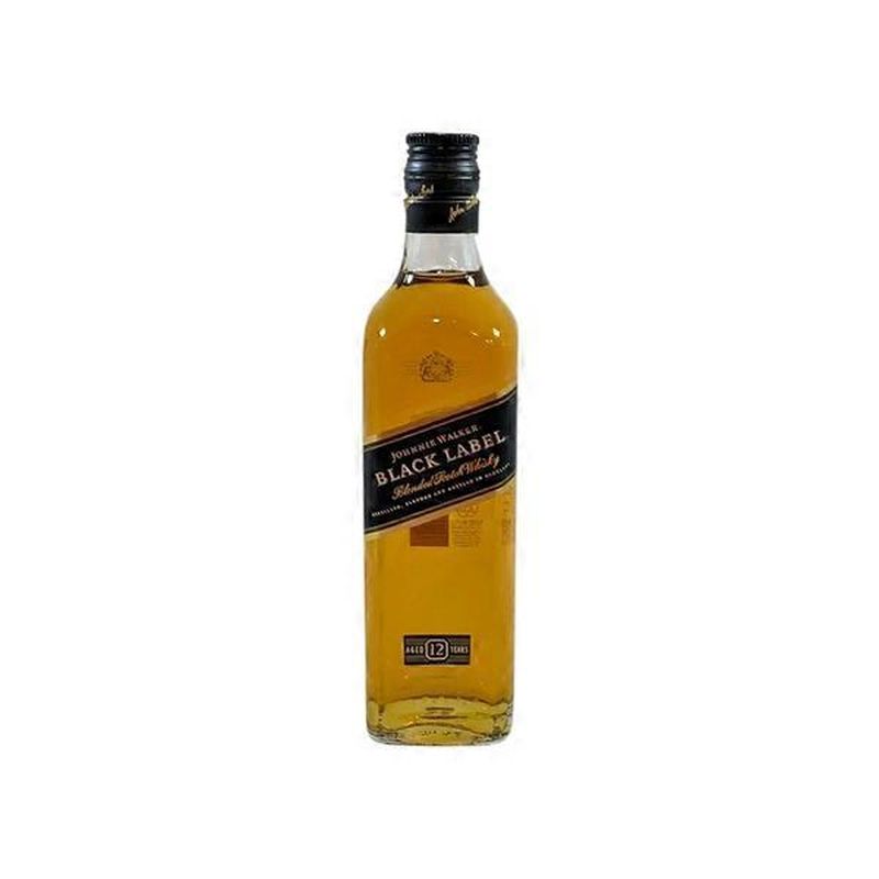 Johnnie Walker Black Label Blended Scotch Whisky (200 ml) - Instacart