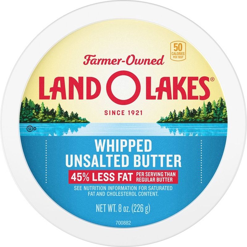 Land O' Lakes Whipped Unsalted Butter (8 oz) - Instacart