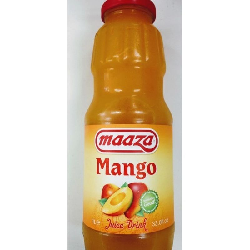Maaza Mango Fruit Juice (33.8 oz) - Instacart
