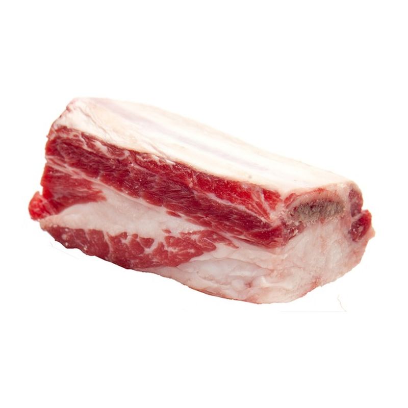 Angus Bone In Beef Short Chuck Ribs (each) - Instacart