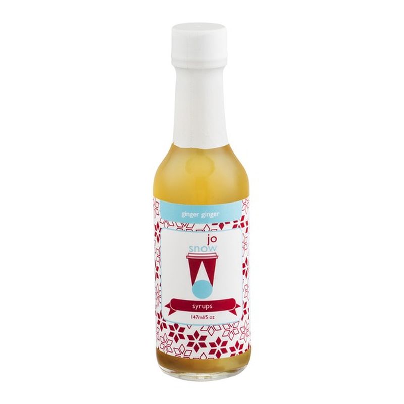 Jo Snow Syrups Ginger Ginger (5 oz) - Instacart