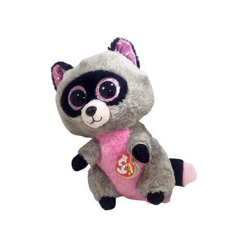 Ty Medium Grey Raccoon Rocco Toy (each) - Instacart