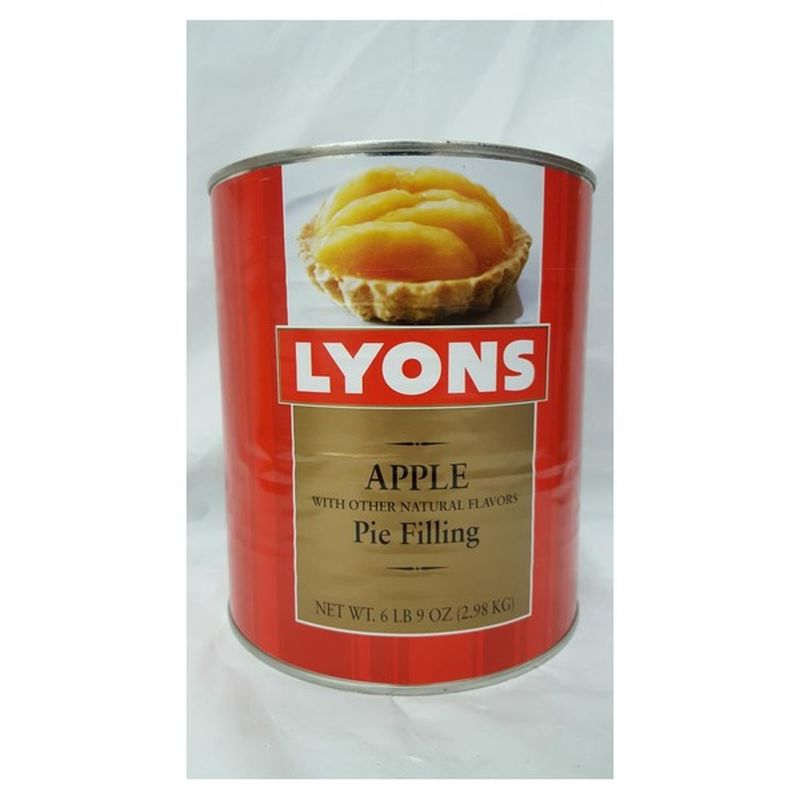 Lyons Apple Pie Filling (10 lb) - Instacart