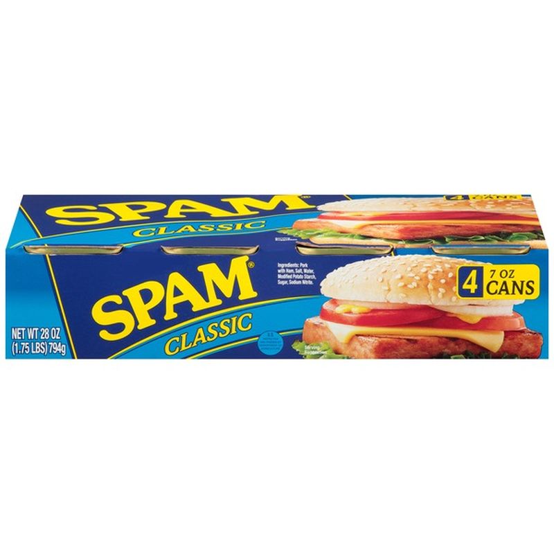 SPAM Classic Canned Meat (7 oz) - Instacart