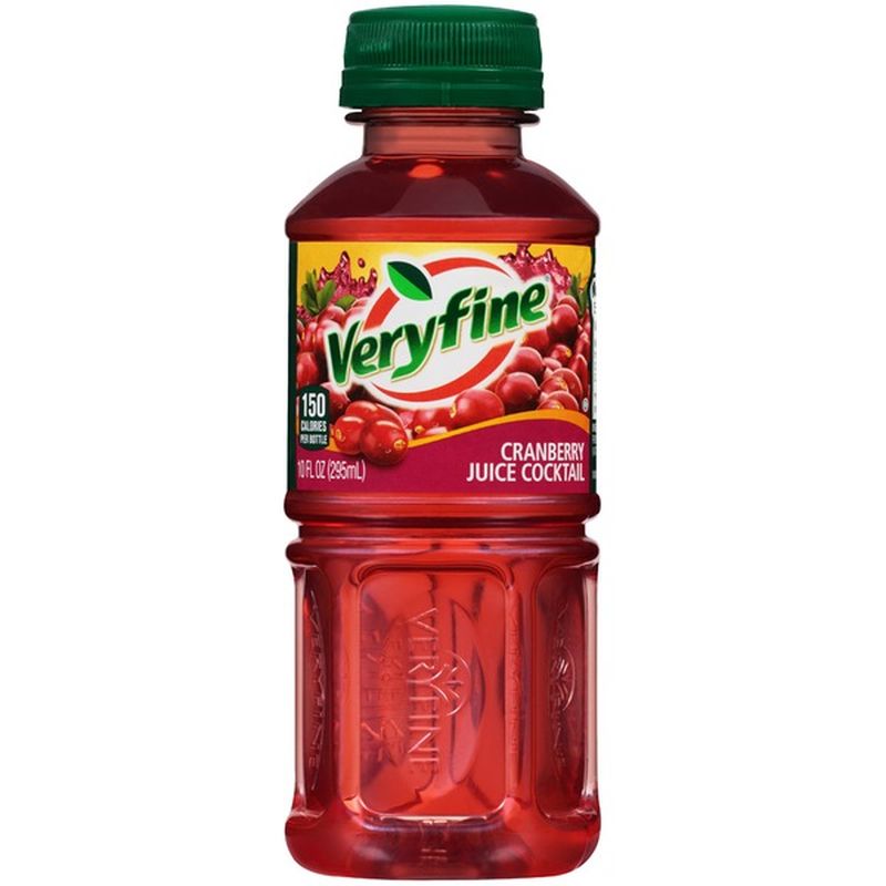 Veryfine Cranberry Juice Cocktail (10 fl oz) - Instacart