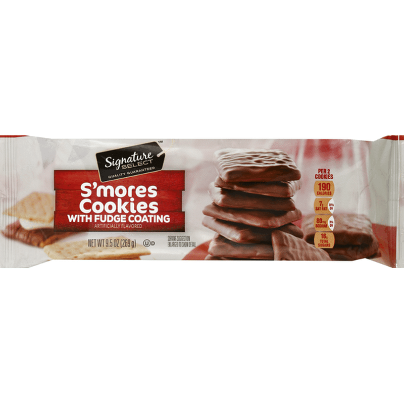 Signature Select Cookies, S'mores (9.5 oz) - Instacart