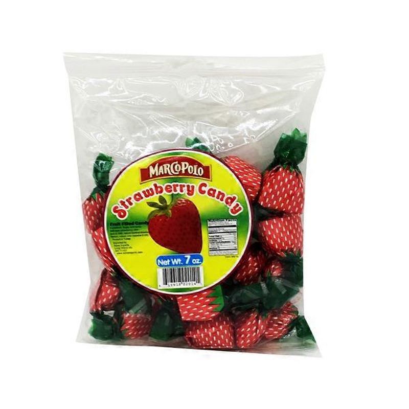 Marco Polo Candy, Fruit Filled, Strawberry (7 oz) - Instacart