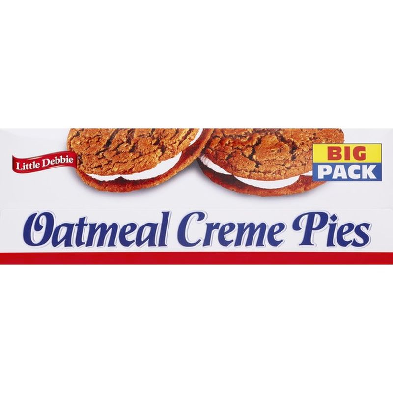 Little Debbie Oatmeal Creme Pies, Big Pack (12 ct) from Price Rite ... Little Debbie Oatmeal Creme Pies, Big Pack (12 ct) from Price Rite ...