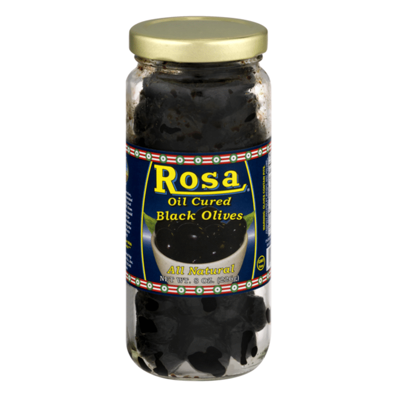 Rosa's Oil Cured Black Olives (8 oz) - Instacart
