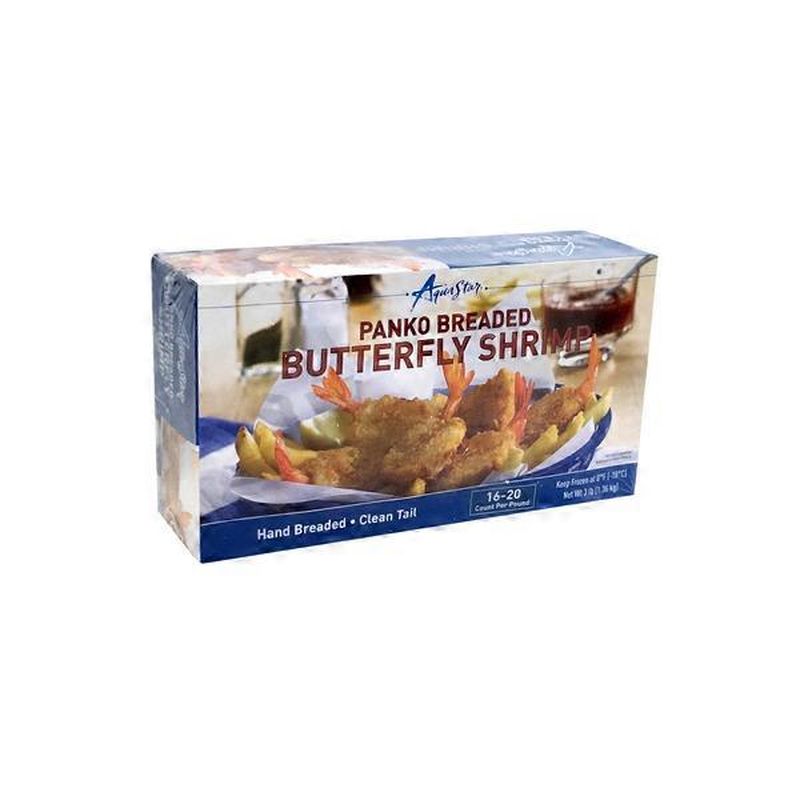 Aqua Star Panko Breaded Butterfly Shrimp 3 Lb Instacart