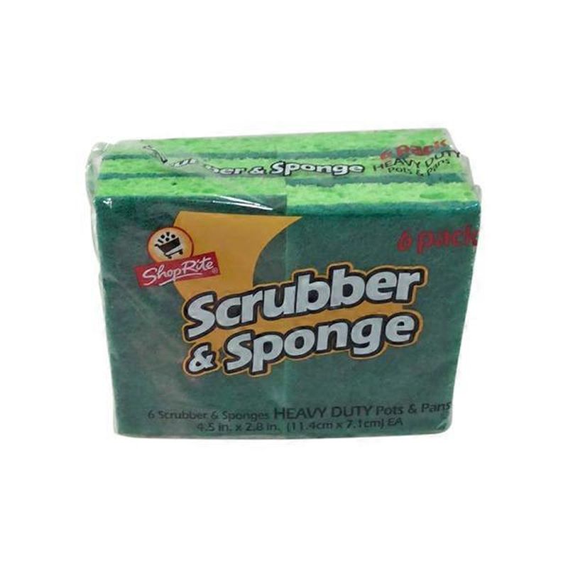 ShopRite Heavy Duty Sponge (6 ct) - Instacart