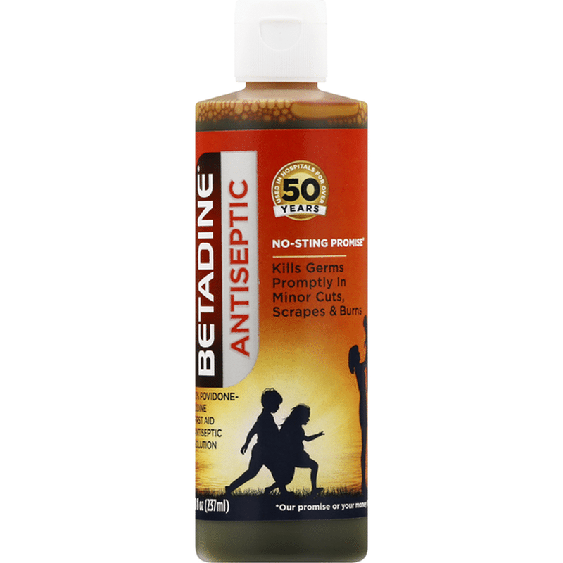 BETADINE Antiseptic Solution (8 oz) - Instacart