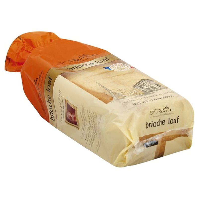 St. Pierre Sliced Brioche Loaf (17.6 fl oz) - Instacart