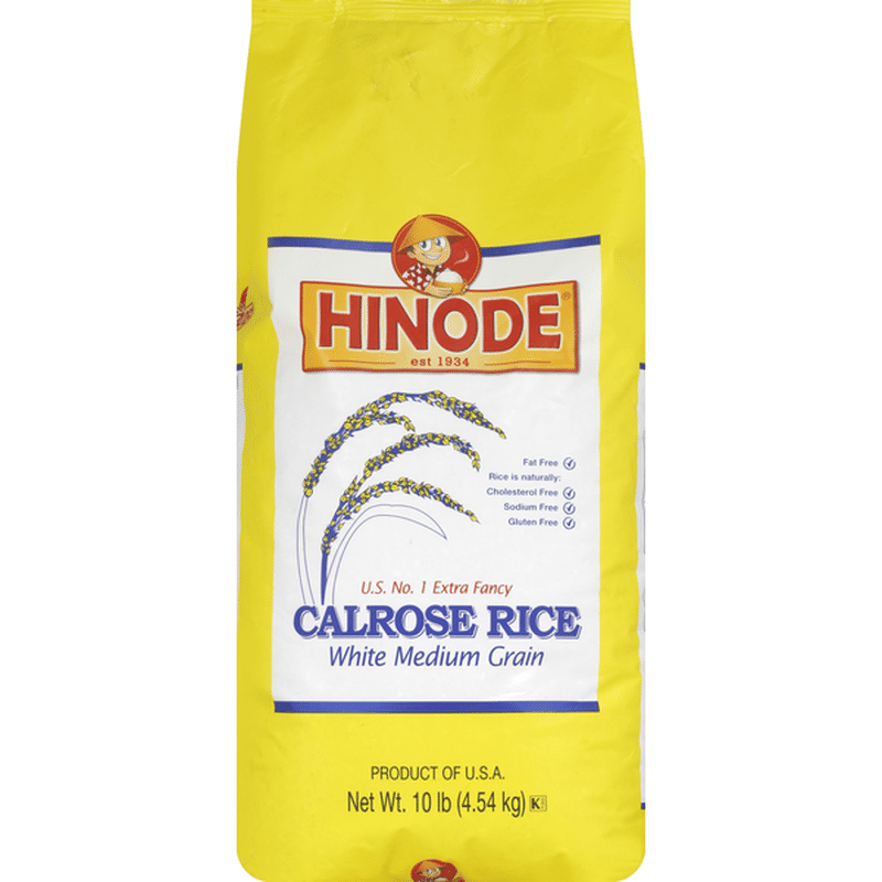 Hinode Calrose Rice, White Medium Grain (10 lb) - Instacart