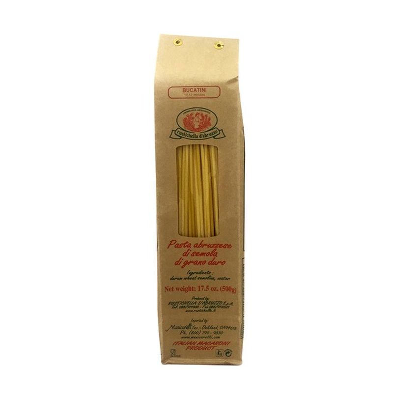 Rustichella D Abruzzo Pasta, Bucatini (17 oz) - Instacart