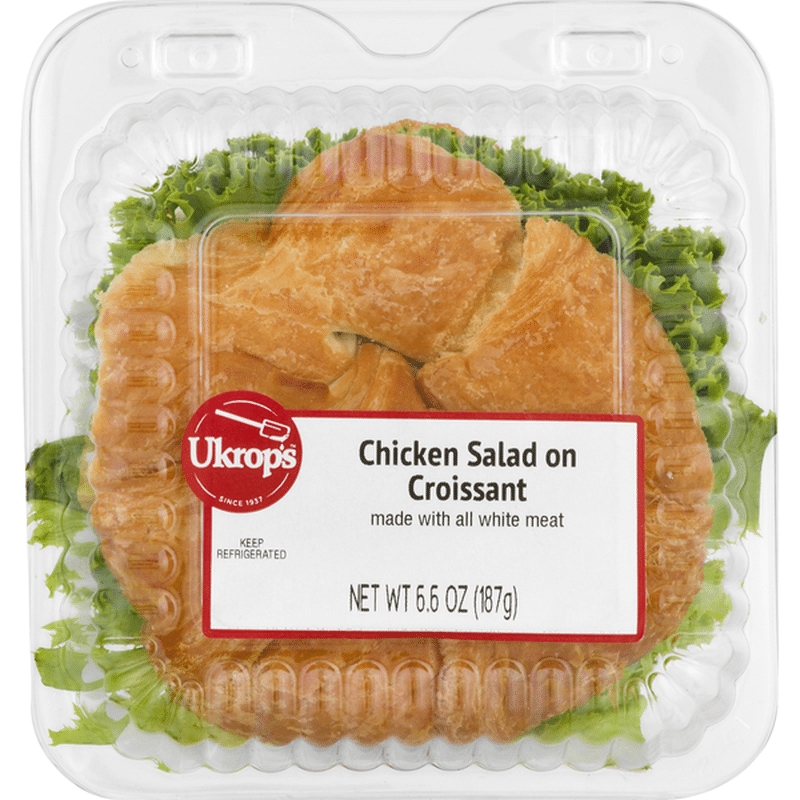 Ukrops Chicken Salad on Croissant (6.6 oz) - Instacart
