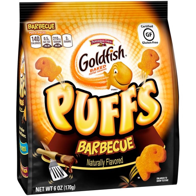 Pepperidge Farm Goldfish Xtreme Puffs Barbecue Baked Puff Snacks (6 oz ...