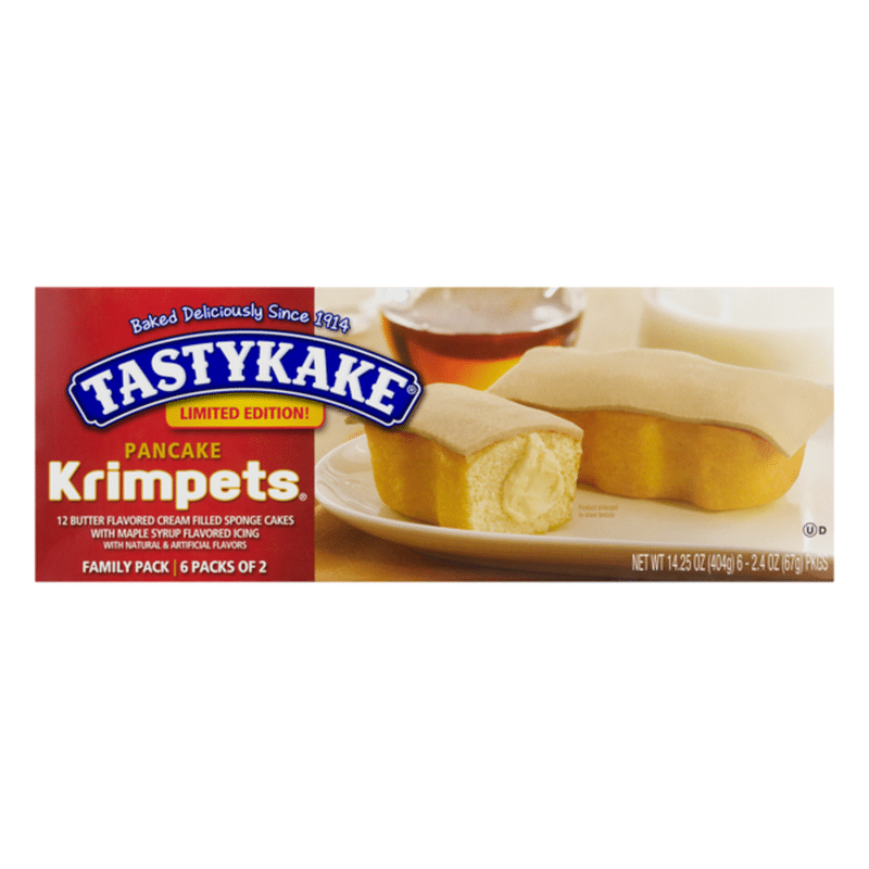 Tastykake Pancake Krimpets (2.4 oz) - Instacart