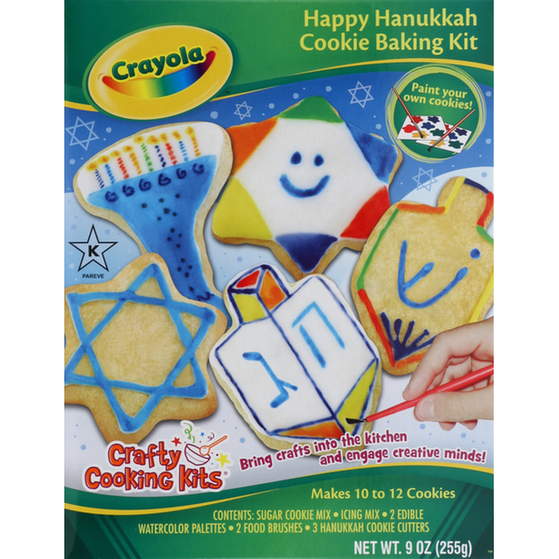Crayola Cookie Kit, Happy Hanukkah (12.1 oz) - Instacart