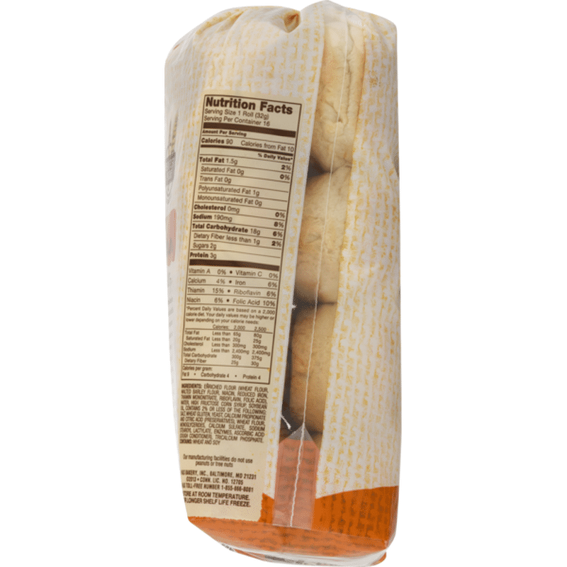 Harvest Pride Split Top Rolls Panini (18 oz) - Instacart