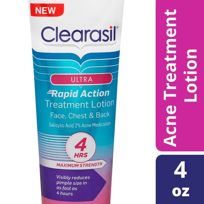 Clearasil® Ultra Rapid Action Facial Treatment Moisturizing Lotion (4 ...