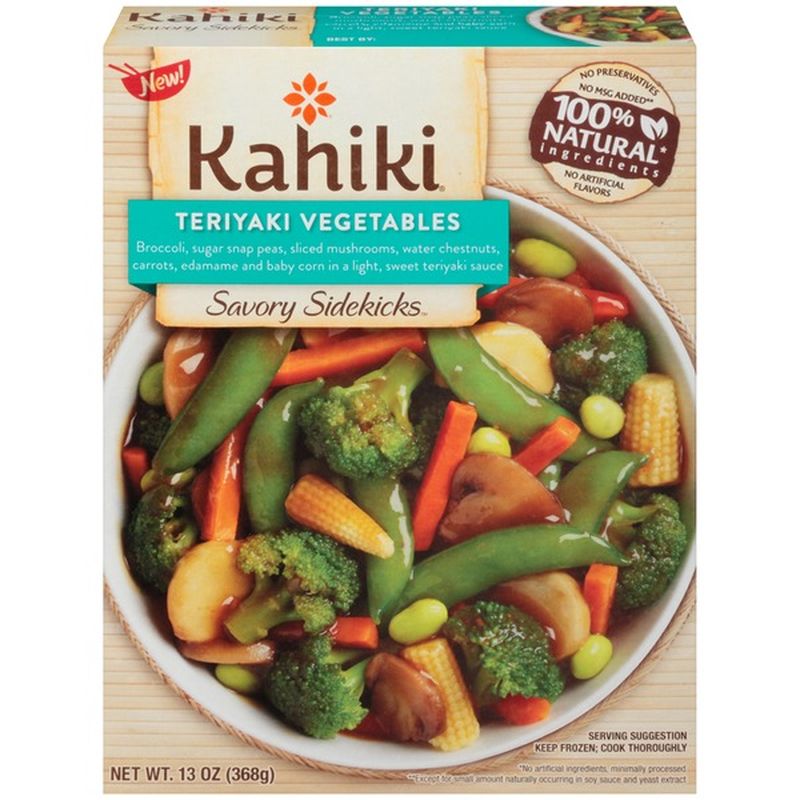 Kahiki Teriyaki Vegetable Savory Sidekicks Frozen Entree (13 oz ...