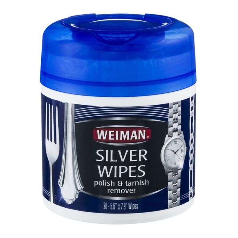 Weiman Silver Wipes (20 each) - Instacart