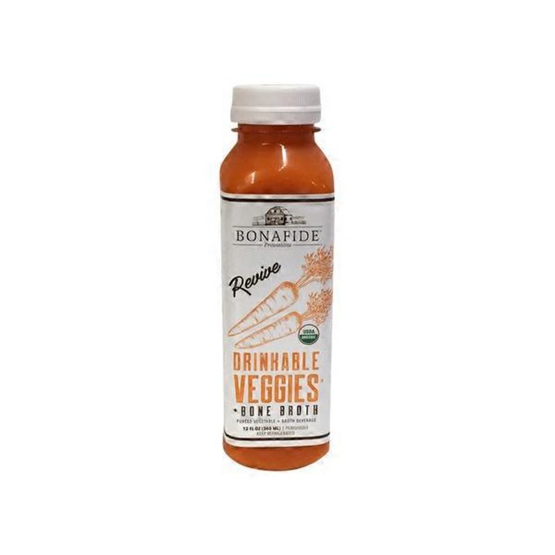 Bonafide Provisions Drinkable Veggies Bone Broth & Vegetable Beverage ...