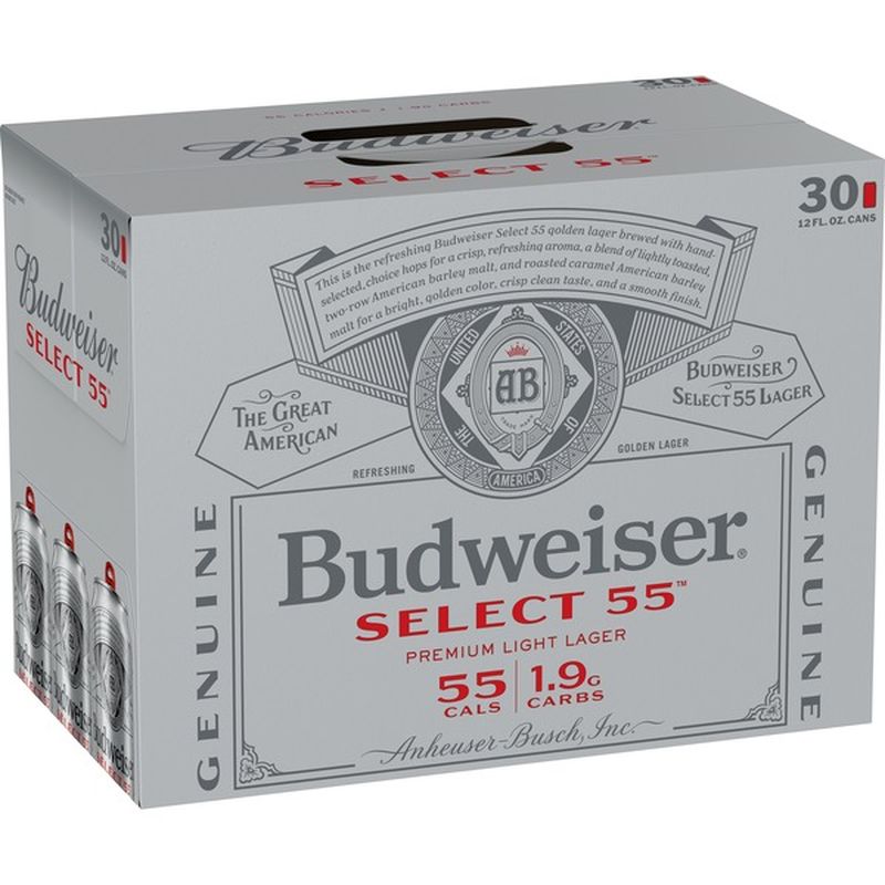 Bud Select 55 Light Beer (12 fl oz) - Instacart