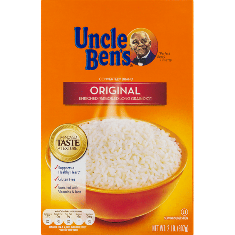 Uncle Ben's Original Converted Brand Enriched Parboiled Long Grain Rice ...