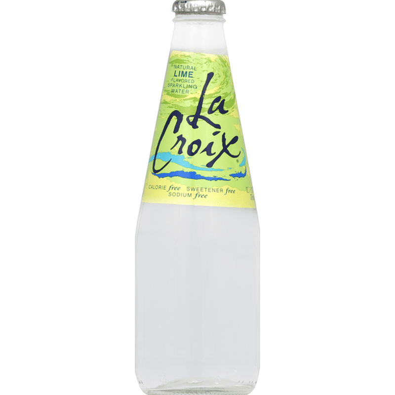 LaCroix Water, Sparkling, Natural Lime Flavored (12 fl oz) - Instacart