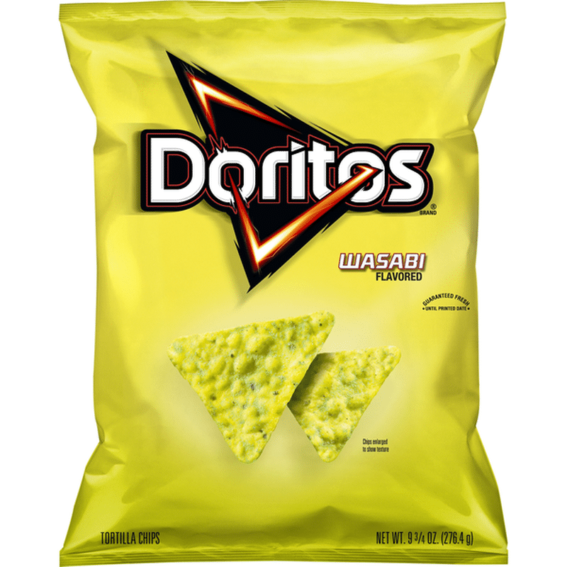Doritos Wasabi Tortilla Chips (9.75 oz) - Instacart