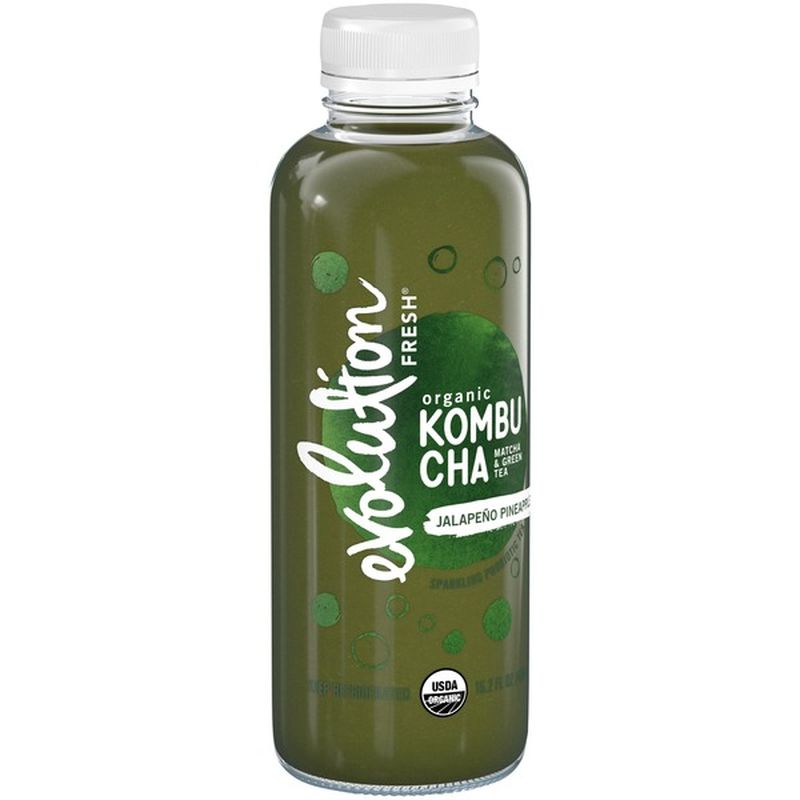 Evolution Fresh Jalapeno Pineapple Organic Kombu Cha Matcha & Green Tea ...