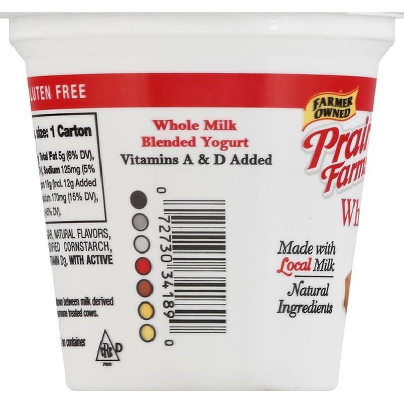 Prairie Farms Yogurt, Whole Milk, Salted Caramel, Blended (6 oz ...