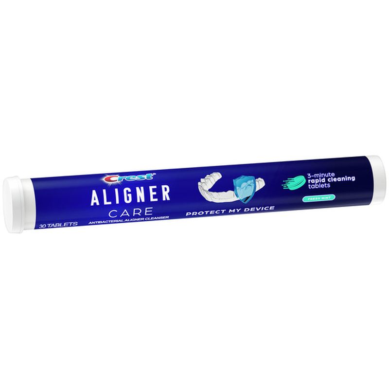 Crest Aligner Care Rapid Cleaning Tablets For , Retainers, Mouthguards ...