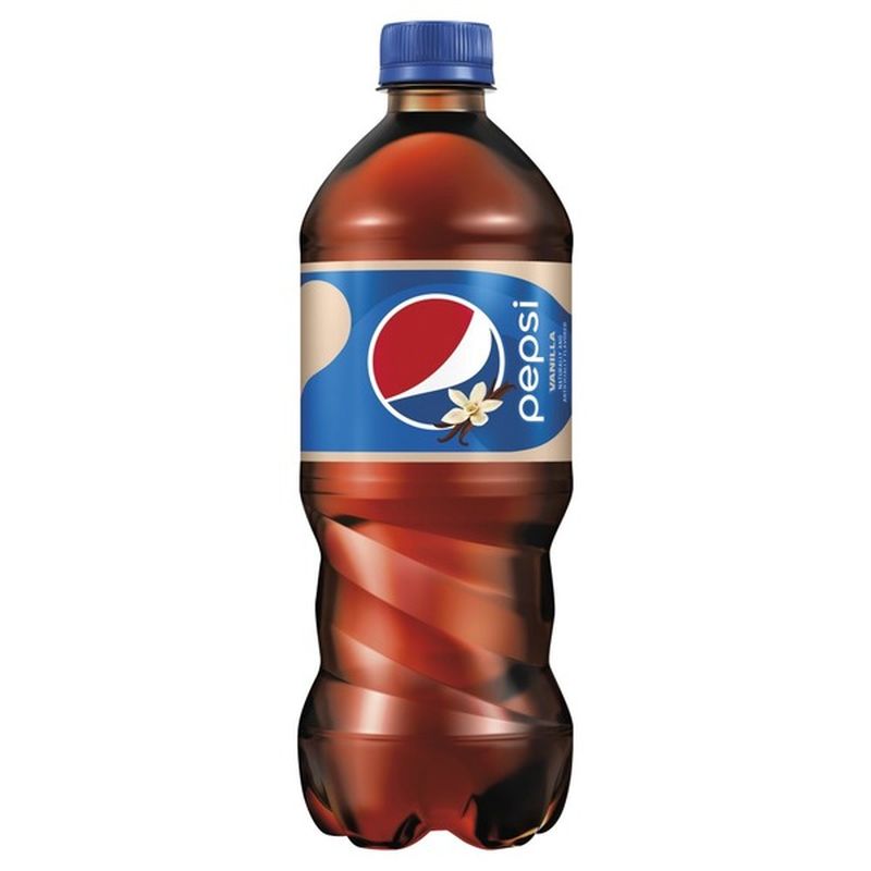 Pepsi Vanilla Cola Soda (20 fl oz) - Instacart
