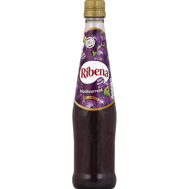 Ribena Juice Drink, Blackcurrant (20.29 oz) - Instacart