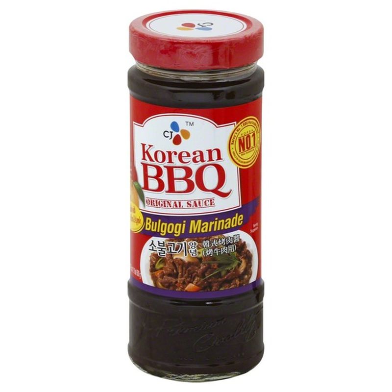 Cj Marinade Bulgogi Korean Bbq Original Sauce 1763 Oz Instacart