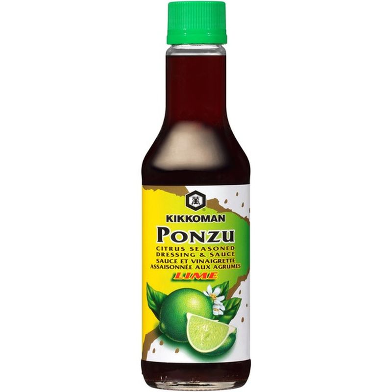 Kikkoman Ponzu Lime Citris Seasoned Dressing Kikkoman Ponzu Lime Citrus Seasoned Dressing ...