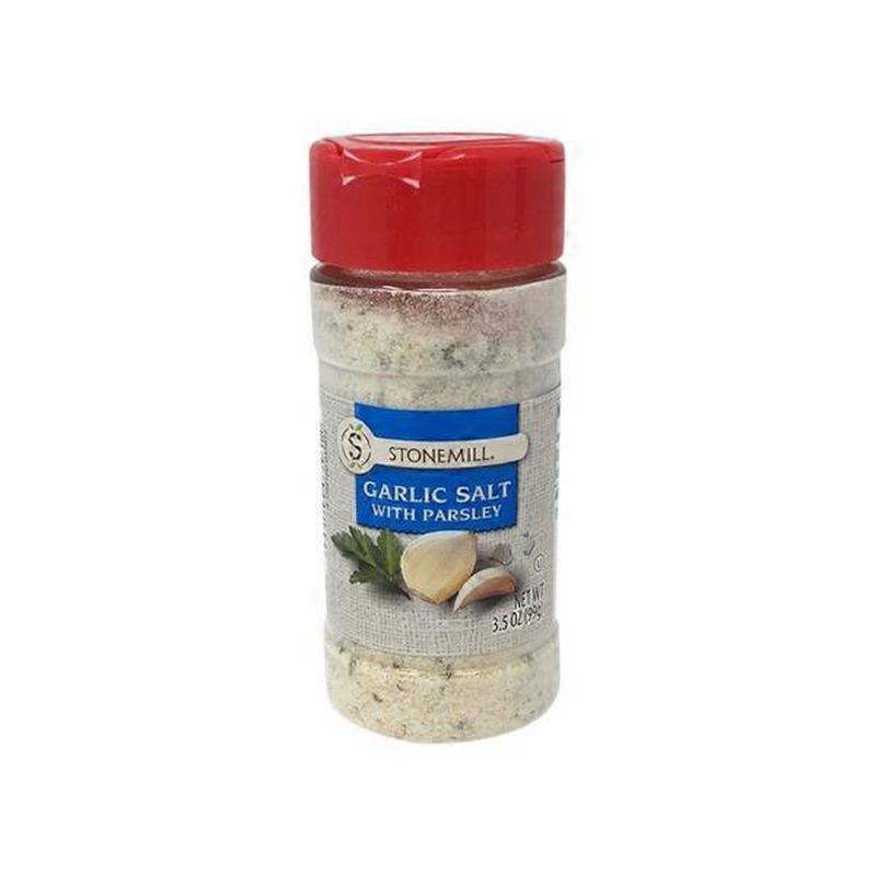 Stonemill Garlic Salt With Parsley (3.5 oz) - Instacart